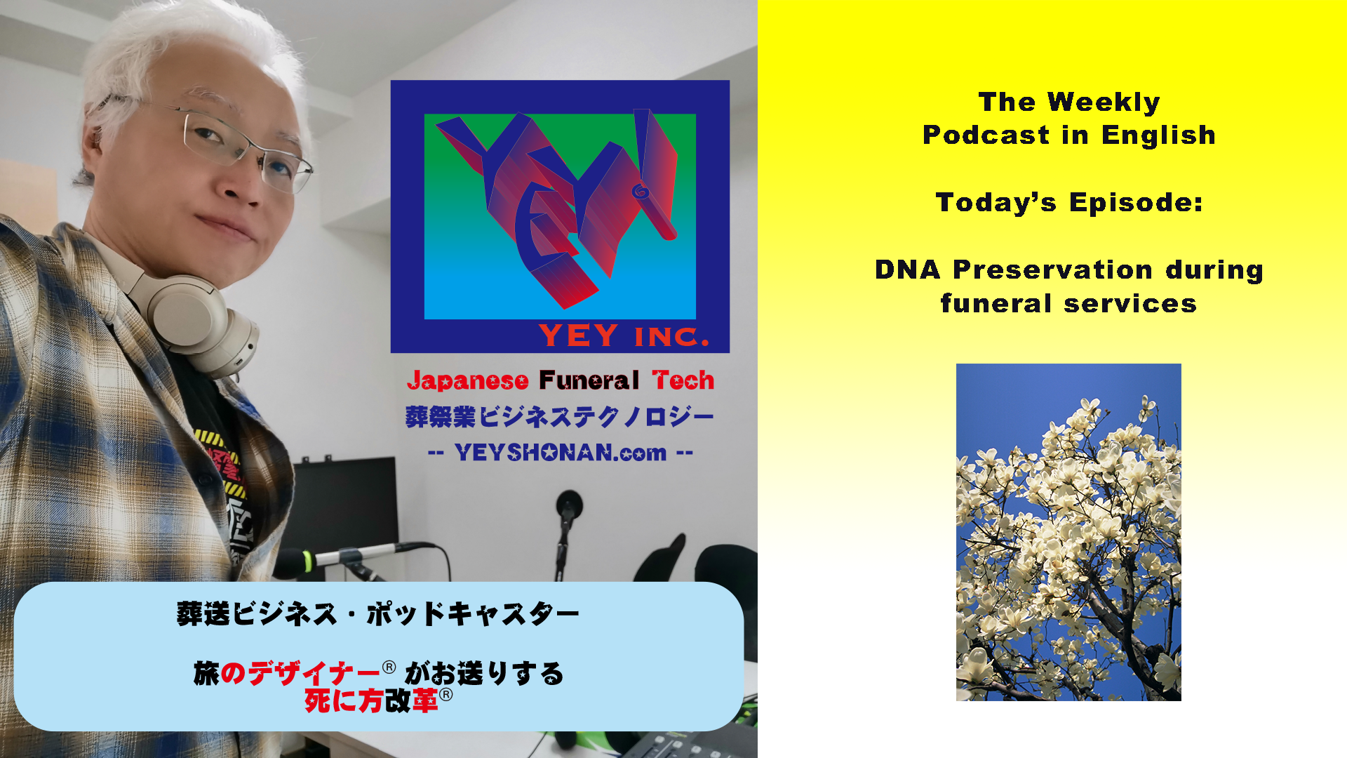 Podcast in English 20210818 DNA Preservation – www.yeyshonan.com